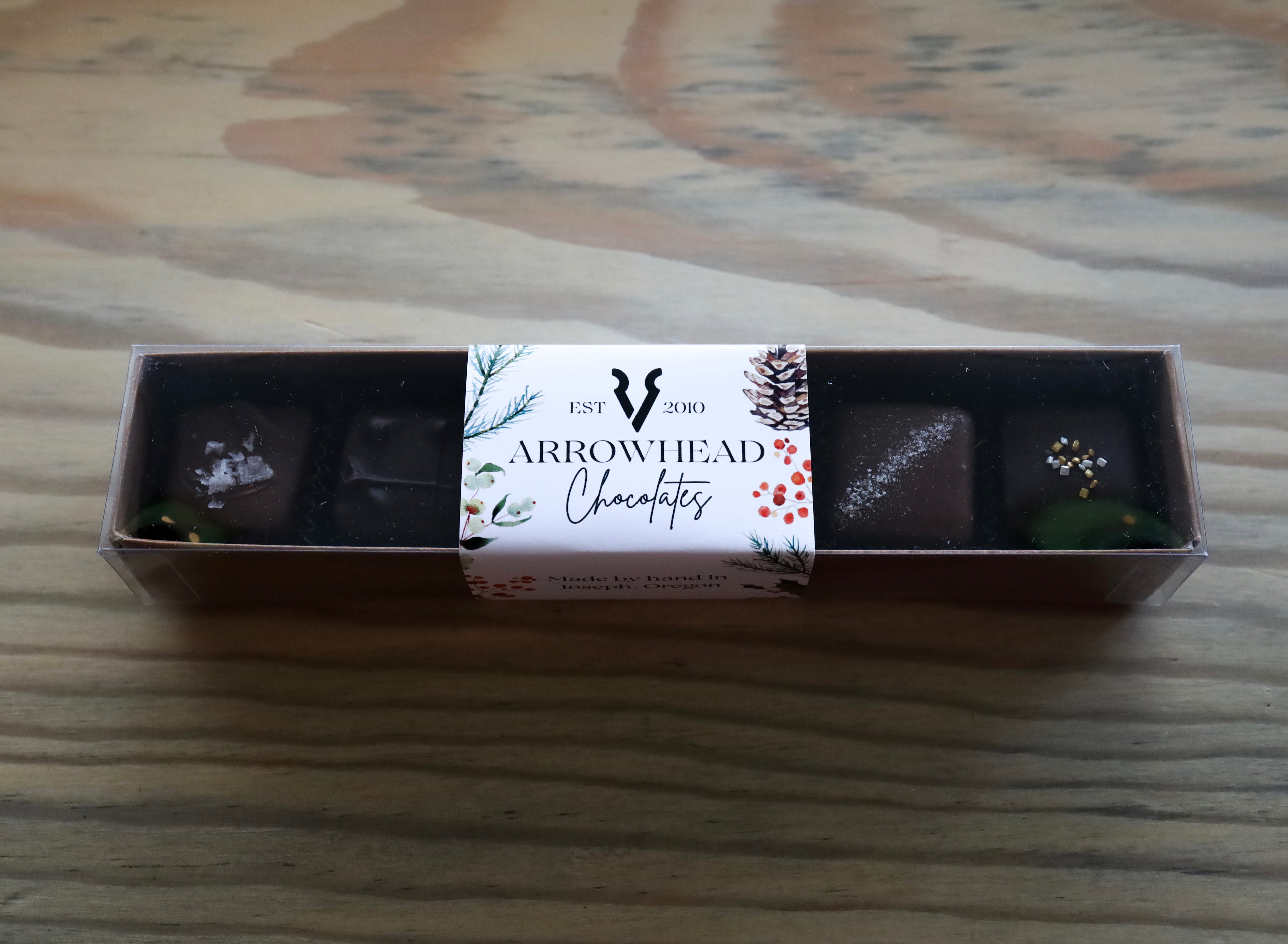 Six Truffle Classic Collection – Arrowhead Chocolates