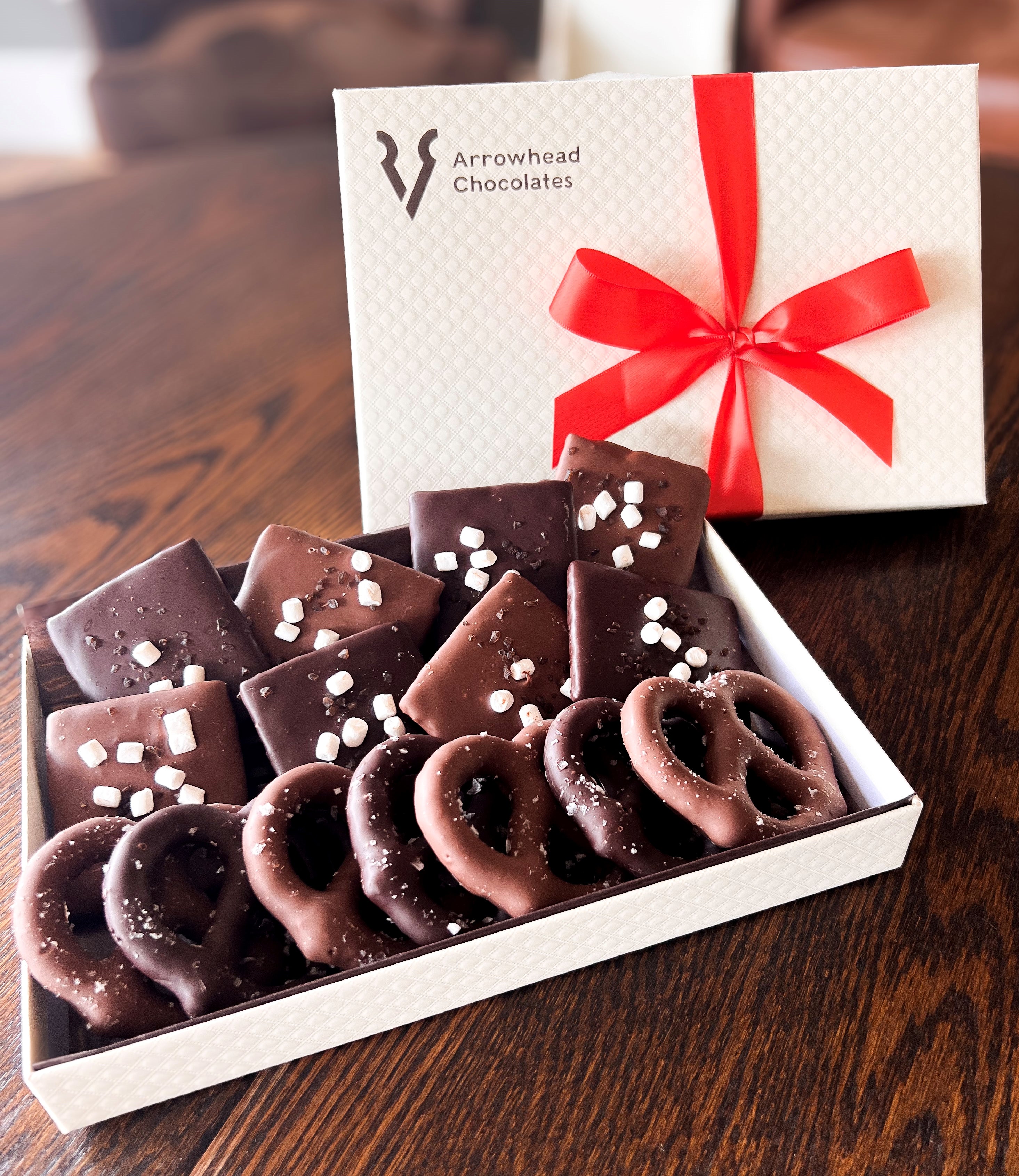 Sweet & Salty Snack Box – Arrowhead Chocolates
